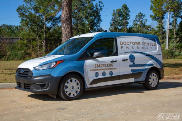 Doctors Center Pharmacy Ford Transit Connect Van Full Vehicle Wrap ...